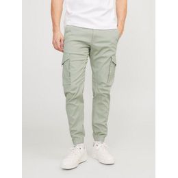 Jack & Jones Jack & Jones Cargohose JPSTPAUL JJFLAKE CARGO NOOS, grau