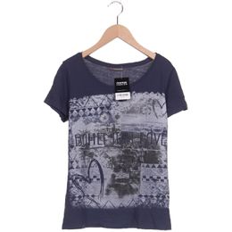 Street One Damen T-Shirt, marineblau, Gr. 36