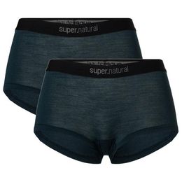 super.natural - Women's Tundra 175 Hipster 2 Pack - Unterhose Gr 34 - XS schwarz/blau