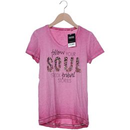 SOCCX Damen T-Shirt, pink, Gr. 34