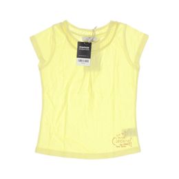 Tom Tailor Damen T-Shirt, gelb, Gr. 128
