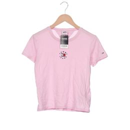 Tommy Jeans Damen T-Shirt, pink, Gr. 36