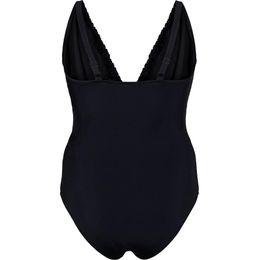 Swim by Zizzi Badeanzug 'SMAGGIE' Damen Größe M/L schwarz