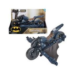 Spin Master DC Comics Batman - Batman Adventures 2-in-1 Batcyle, Spielfahrzeug schwarz Serie: DC Comics