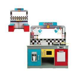 Play & Learn Spielküche Spielküche Play & Learn Retro 90 x 104 x 58 cm