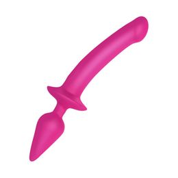 Strap-On-Me 2-in-1 Dildo & Buttplug - Größe XXL, 31,7 cm