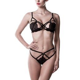 Grey Velvet Erotisches Dessous-Set, 2 Teile