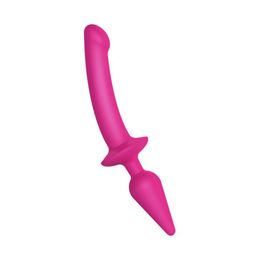 Strap-On-Me 2-in-1 Dildo & Buttplug - Größe L, 29 cm