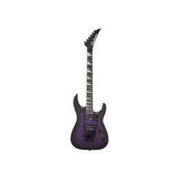JACKSON E-Gitarre, JS32Q Dinky DKA Transparent Purple Burst