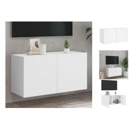 vidaXL TV-Schrank TV-Wandschrank Weiß 80x30x41 cm