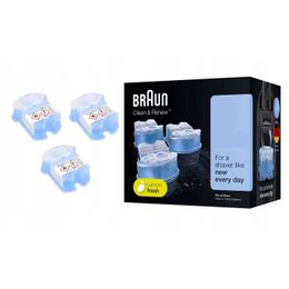 Braun Elektrorasierer Clean&Renew Cleaning Cartridges (3 pcs)