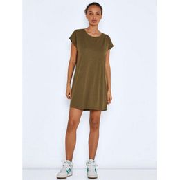 Noisy may Shirtkleid Kurzarm Basic Mini Shirt Kleid NMMATHILDE (mini) 6093 in Olive