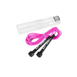 BAY-Sports Springseil High Speed Nylon Sprungseil pink rosa Hüpfseil Skipping Rope Adult