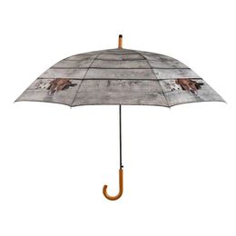 Rivanto Stockregenschirm, Holzgriff