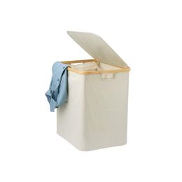 bremermann Wäschekorb Wäschesammler mit herausnehmbarem Sack & Deckel