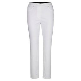 MIAMODA Lederimitathose Shaping-Jeggings PushUp-Nähte Slim Fit