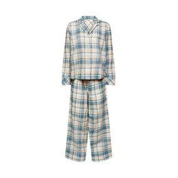 Esprit Pyjama Pyjama-Set aus kariertem Flanell