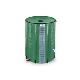 UISEBRT Regentonne Faltbare Regentonne Wasserauffangbehälter Regenwassertank PVC
