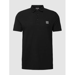 s.Oliver RED LABEL Poloshirt in melierter Optik Modell 'Washer'