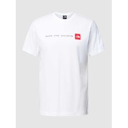 The North Face T-Shirt mit Label-Print Modell 'NEVER STOP EXPLORIN'
