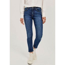 Opus Skinny-fit-Jeans Elma in 7/8-Länge, blau