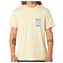 Rip Curl - Desti Animals Tee - T-Shirt Gr S beige