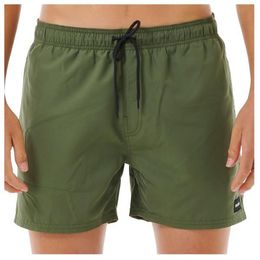Rip Curl - Offset 15'' Volley - Badehose Gr S oliv