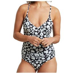 DEDICATED - Women's Wrap Swimsuit Klinte - Badeanzug Gr XS grau