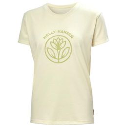 Helly Hansen - Women's Skog Recycled Graphic Tee - Funktionsshirt Gr L beige
