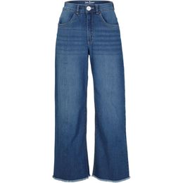 bonprix 7/8-Komfort-Stretch-Jeans, Wide Fit