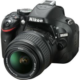 Reflex - Nikon D5200 Schwarz Objektiv Nikon AF-S DX NIKKOR 18-55mm f/3.5-5.6G ED II