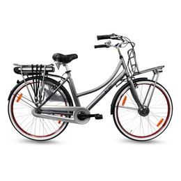 Llobe City-E-Bike 28" Rosendaal 3 Lady grau 36V / 15,6Ah