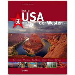 Best of USA, Der Westen - 66 Highlights - Bernd Schlieder, Thomas Jeier, Gebunden