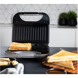 Princess - Sandwichmaker 2er Toaster mit Grillplatte 22x12cm, 750Watt