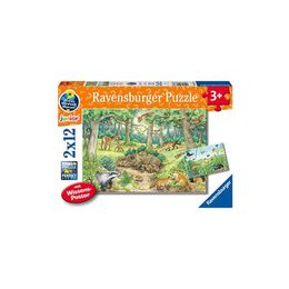 Ravensburger RAV Puzzle WWW T. i. W.& a. d. W.2x12 05673 (05673)
