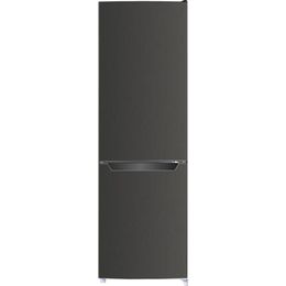 Kühlschrank Kühl Gefrierkombination Standgerät freistehend Black Steel respekta