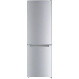 Kühlschrank Kühl Gefrierkombination Standgerät freistehend Silber respekta