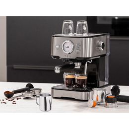 Setpoint - Siebträger Espressomaschine 20bar, für Kapseln & ESE-Pads mit Milchkännchen