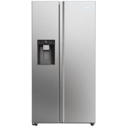 Amerikanischer Kühlschrank 90,5 cm, 601 l, belüftet, Platin - HSW59F18EIMM Haier
