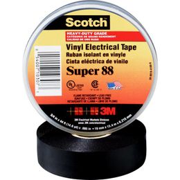 Scotch - SUPER88-25X33 Isolierband ® Schwarz (l x b) 33 m x 25 mm 1 St.
