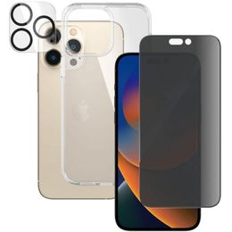 PanzerGlass - iPhone 14 6,1" Pro Max , Bundle Privacy Glass+Case