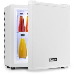 Klarstein - Secret Cool Mini-Kühlschrank Mini-Bar 13l 22dB 2 Etagen - Weiß