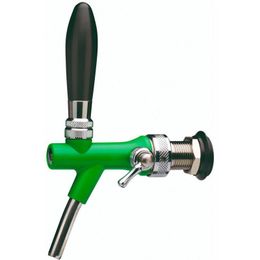 ich-zapfe - Kompensatorhahn aus Chromnickelstahl und ABS-Kunststoff, grün - Farbe: Grün