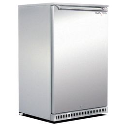 Santos Outdoor Edelstahl-Kühlschrank cuba 1x Edelstahltür 104 Liter, HxBxT 83,8x55,6x54,1cm - Silber