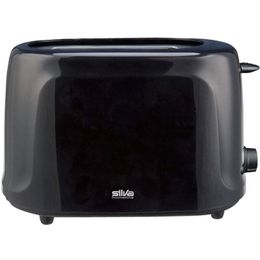 Silva - Homeline,TA 2503 sw Automatik Toaster, 2 Scheiben, 700W