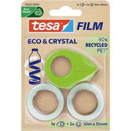 Eco & crystal 59038-00000-00 film film® Eco & Crystal Transparent (l x b) 10 m x 19 mm - Tesa