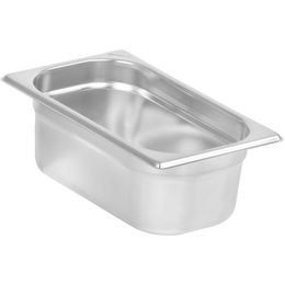 Gn Behälter 1/4, Höhe 100 mm, Edelstahl Gastronomiebehälter, Geeignet für Chafing Dishes - Mahlzeit