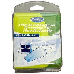 Filterset kompatibel zu Black & Decker Handstaubsauger - Nr.: 904102 - Codiac