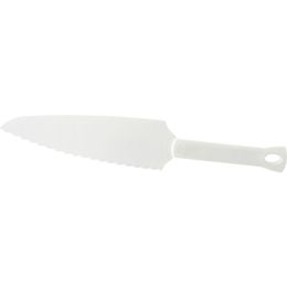 Zenker - Tortenmesser 2in1 Classic 30cm weiß Kunststoff Messer Backzubehör Gadget