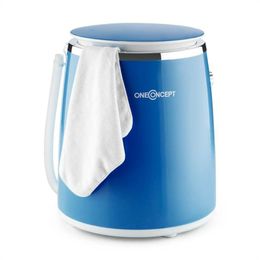 ONECONCEPT Ecowash-Pico Mini-Waschmaschine Schleuderfunktion 3,5 kg 380W blau - Blau